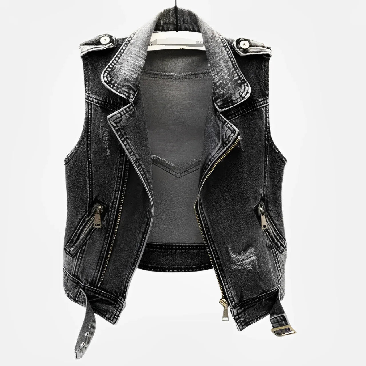 Muse Denim Vest | Shipped in 24h | Zekira