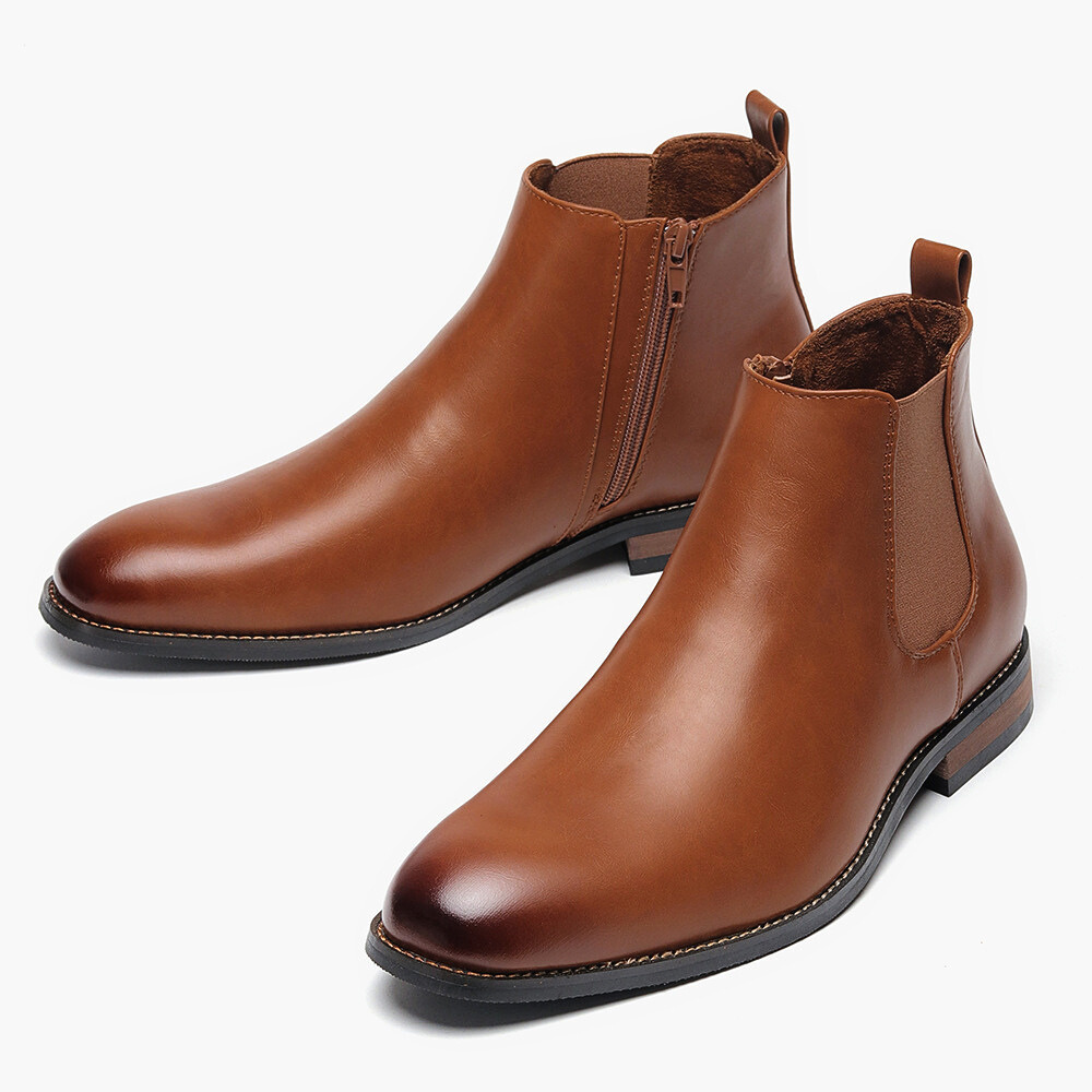 Oliver Leather Boots | Shipped in 24h | Zekira