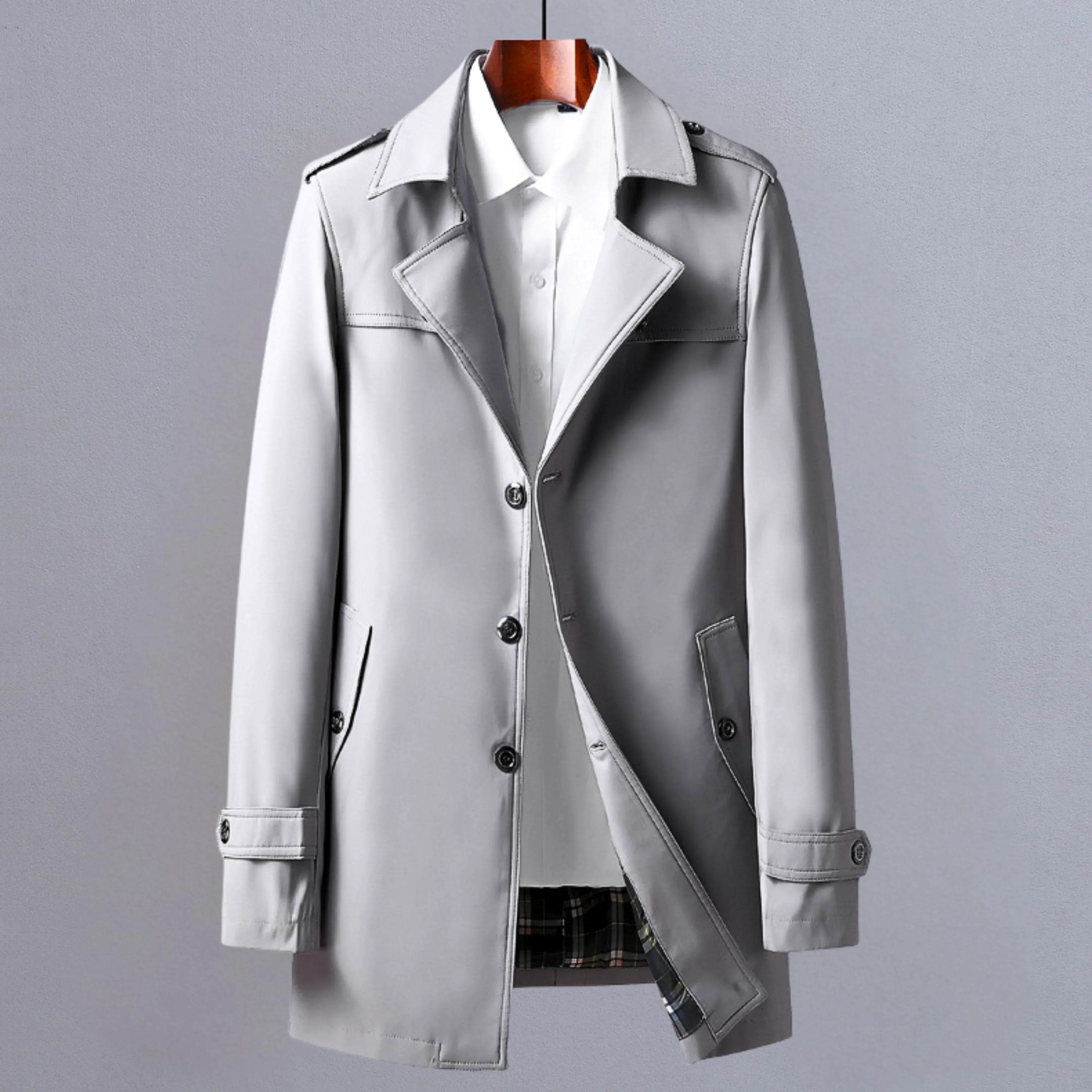 Isaac Trench Coat | Shipped in 24h | Zekira®